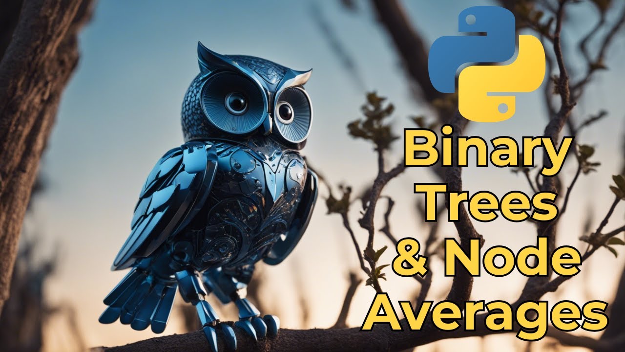 Unlocking Binary Trees: A Deep Dive into Averages and Nodes | Live Coding Session 2265 - YouTube