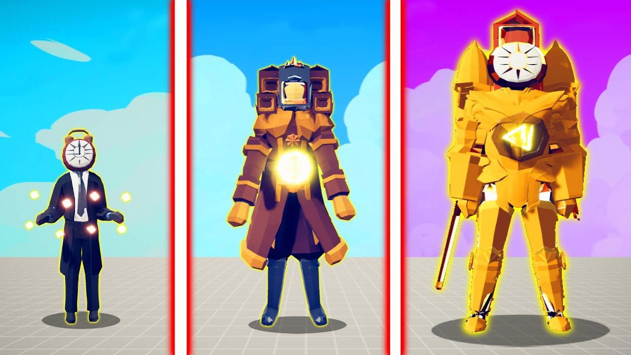 EVOLUTION OF NEW ULTIMATE TITAN CLOCKMAN | TABS - Totally Accurate ...