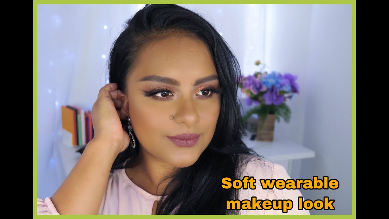 MAQUILLAJE SUAVE PARA OTOÑO / SOFT WEARABLE MAKEUP LOOK - YouTube