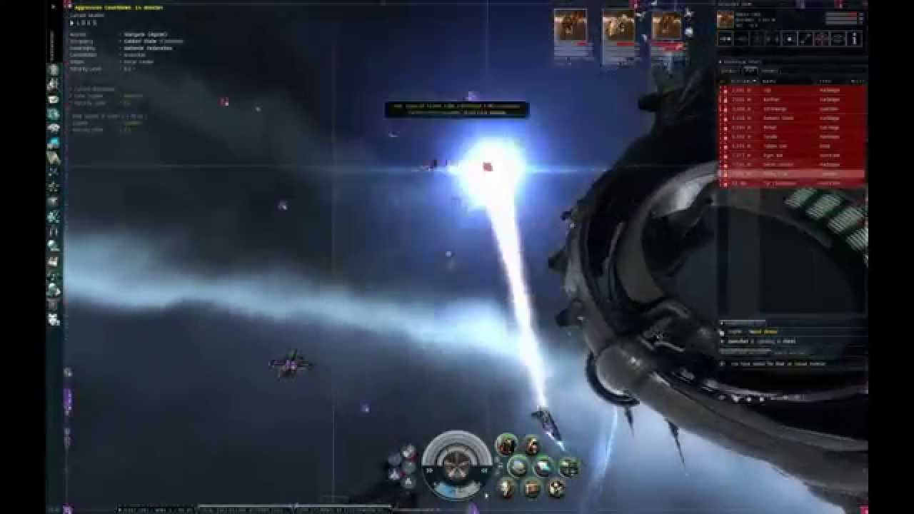 Busting up a pie gate camp EvE Online - YouTube