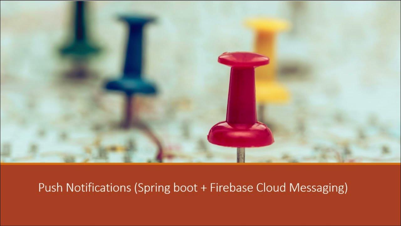 Push Notifications with Firebase Cloud Messaging, Spring Boot, and Angular - YouTube