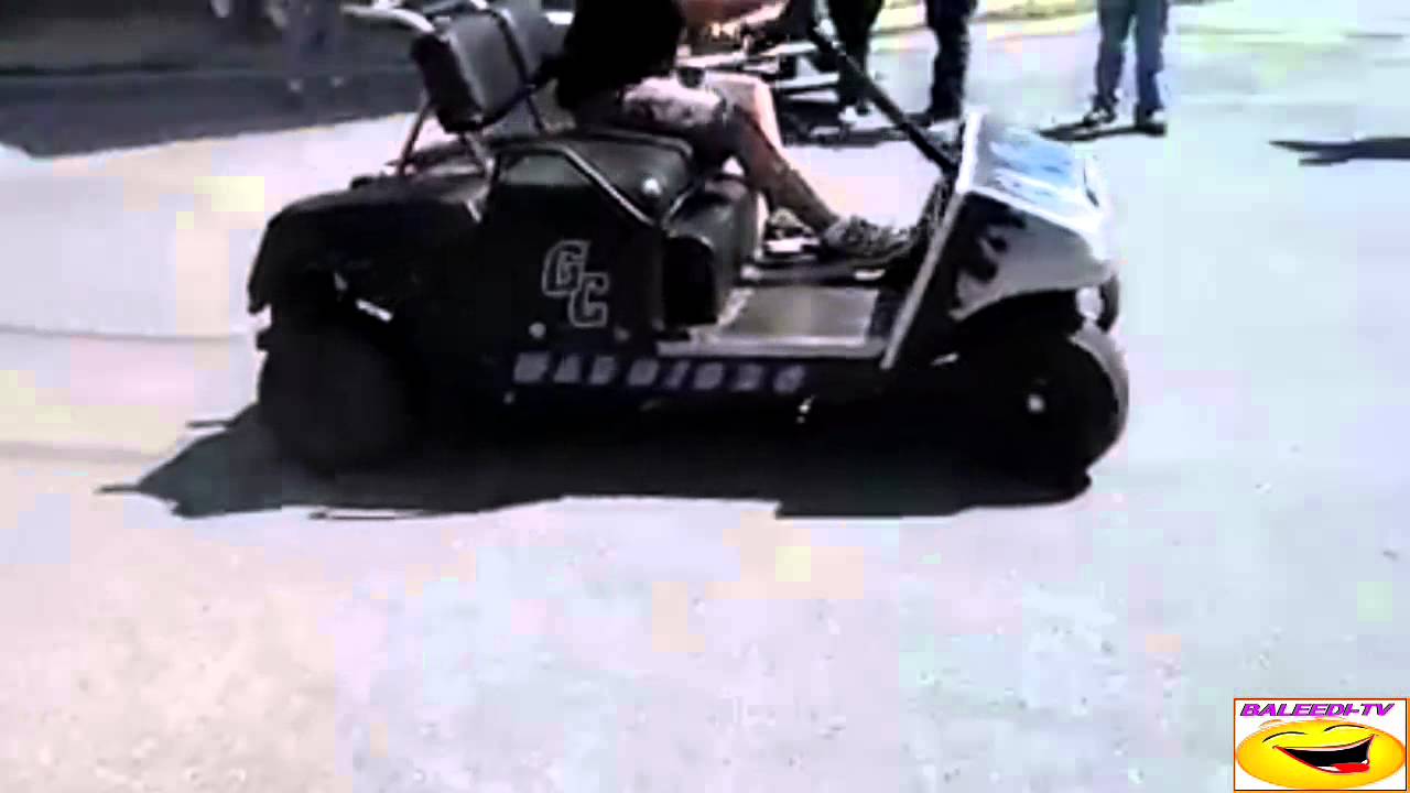 V8 Golfcart - YouTube