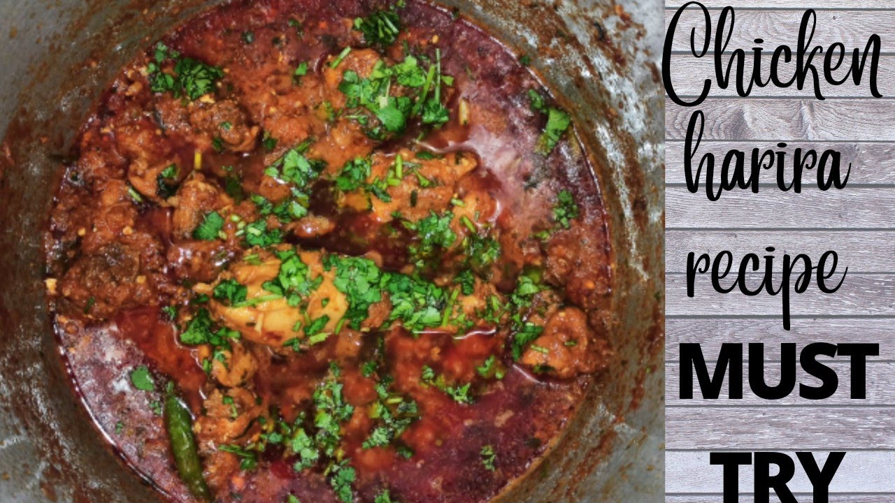 Chicken Harira recipe by Anif Wali/Chicken recipe/Nonveg recipe - YouTube