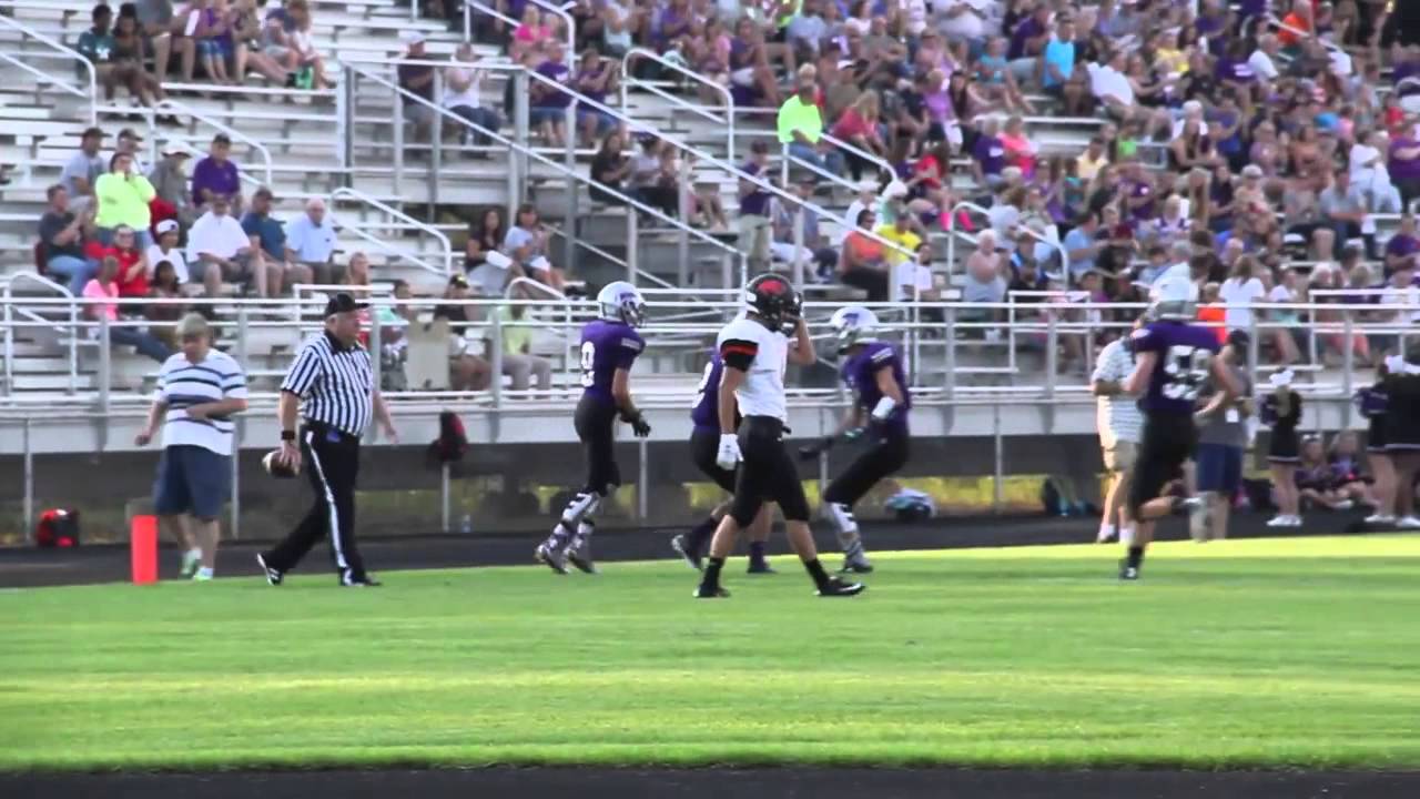Football Highlights: Three Rivers vs. Allegan - YouTube