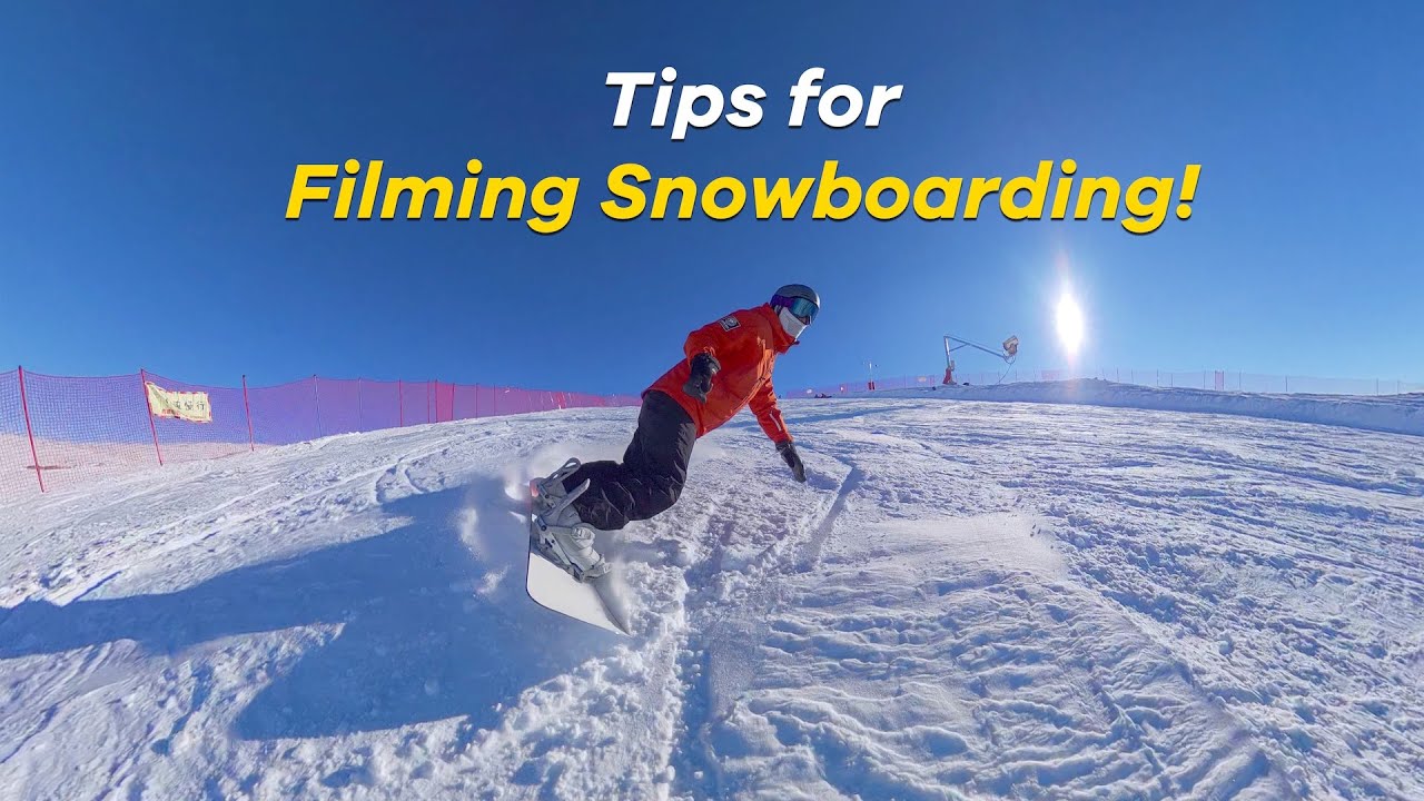 Tips for Capturing Fancy Snowboarding Shots with 360 Cameras! 🎥🏂 - YouTube