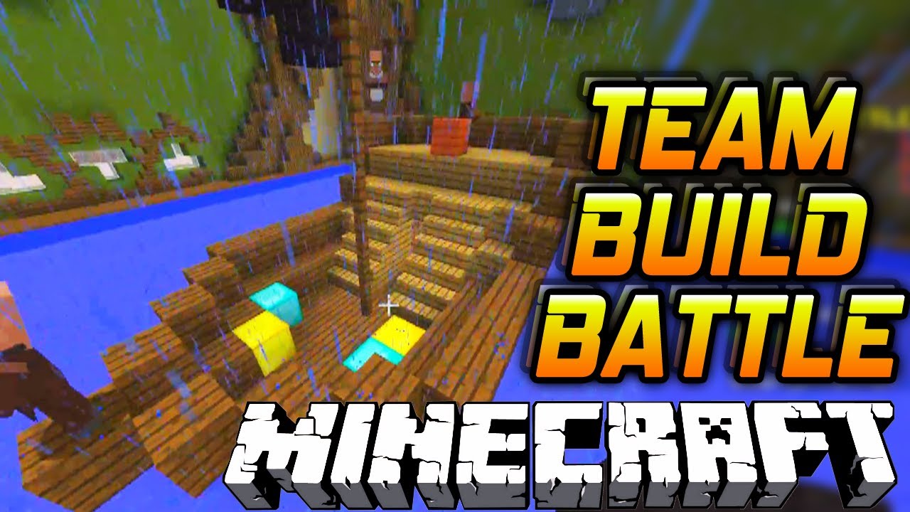 Team Build Battle! [minigry Minecraft] #1 Krokodyl i komputer /w ...