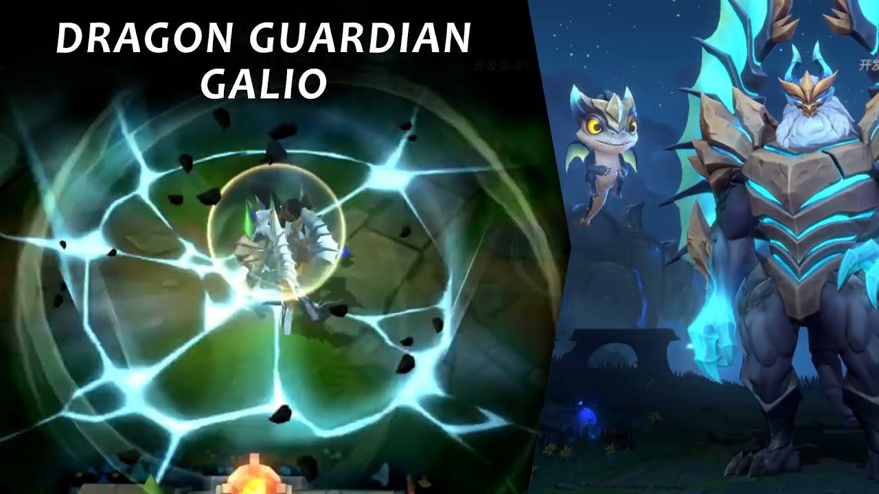 Dragon Guardian Galio Skin Preview | Wild Rift - YouTube