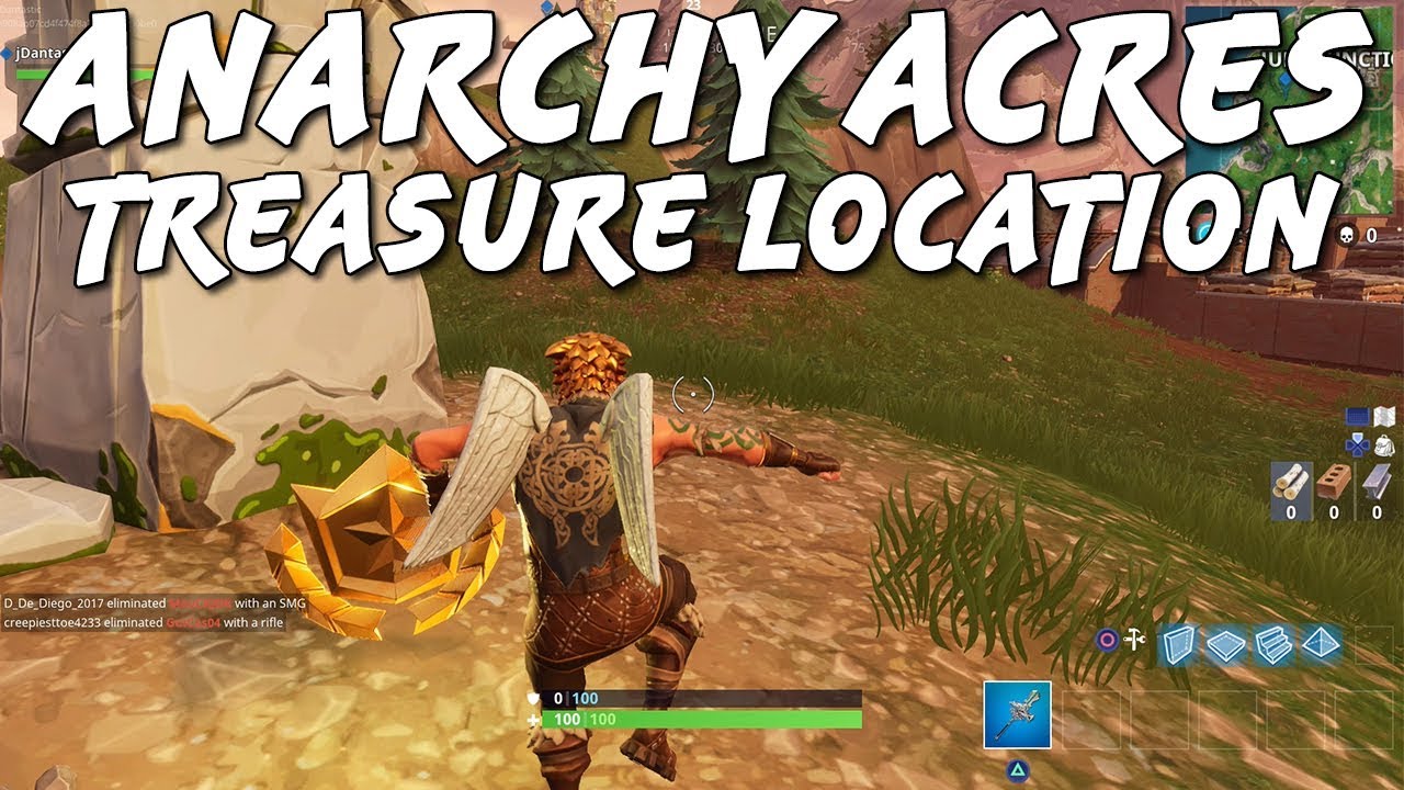 ANARCHY ACRES TREASURE LOCATION! | Where To Find Week 5 Secret Location ...