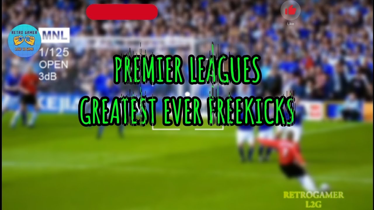INSANE FREEKICKS FROM THE PREMIER LEAGUE 🔥 🧊 🔥 #football #premierleague #freekick #cr7 #goat ...