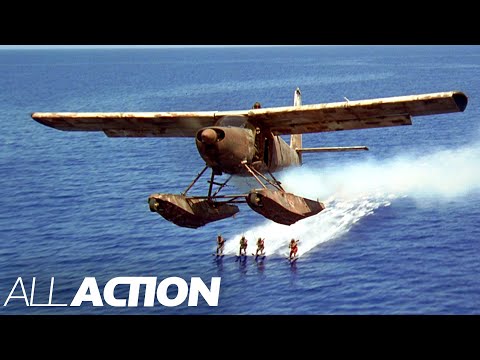 Smokers Attack the Atoll | Waterworld | All Action