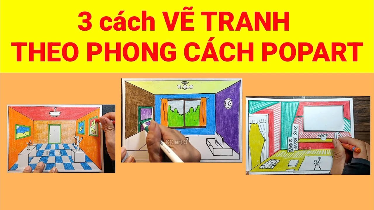 vẽ tranh theo phong cách nghệ thuật pop art lớp 9 -Một số trào lưu của ...