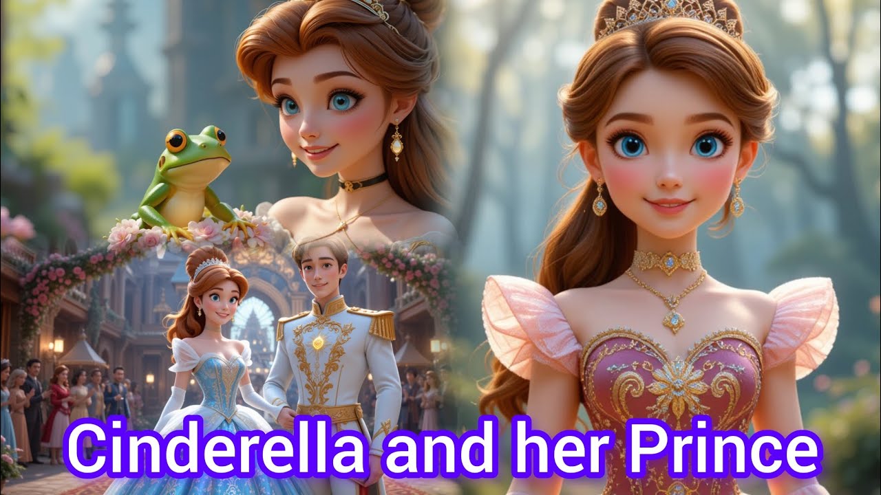 Cinderella and the Enchanted Frog | English story | #english #trending ...