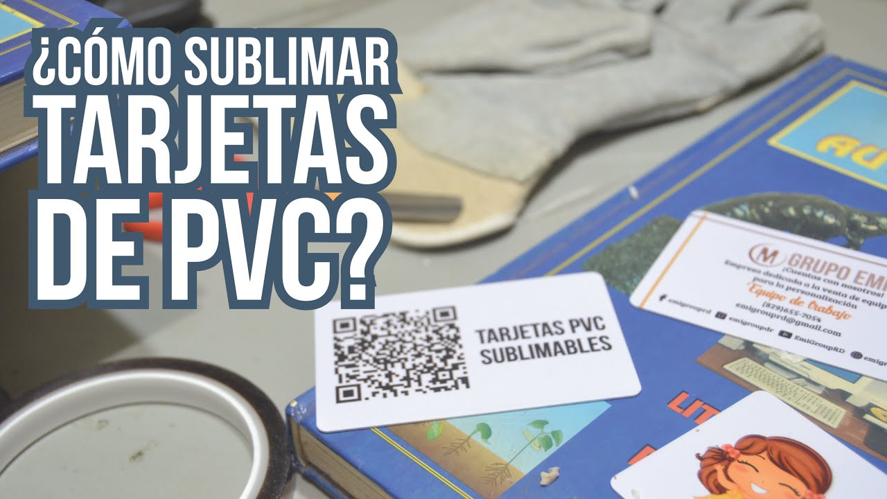 ¿Cómo sublimar Tarjetas de PVC? - YouTube
