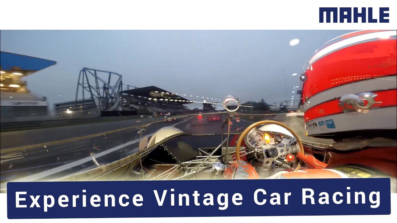Experience vintage car racing from pole position! - YouTube