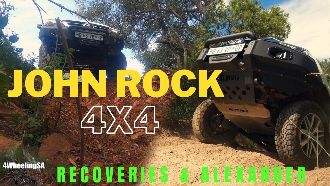 Can the Fortuner survive the John Rock 4x4 Trail? - YouTube