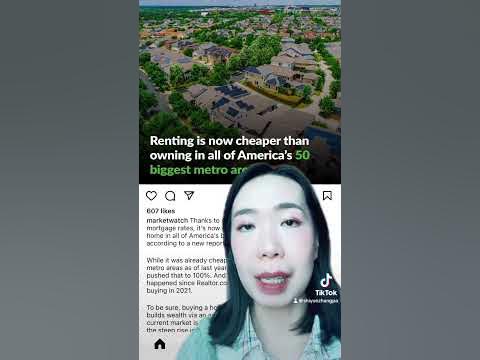 2024: renting is much cheaper than owning now, inflation and housing price coming down! - YouTube