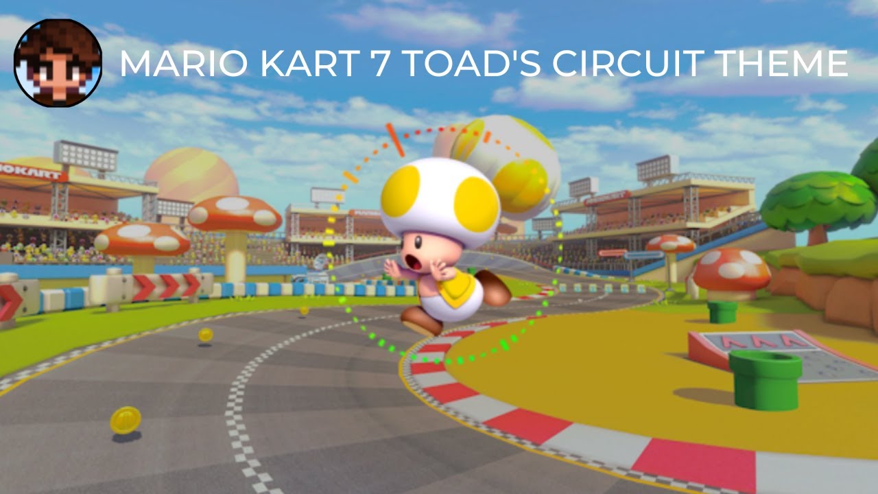 Mario Kart 7 Toad's Circuit Theme (Lotskoo Future Funk Remix) - YouTube