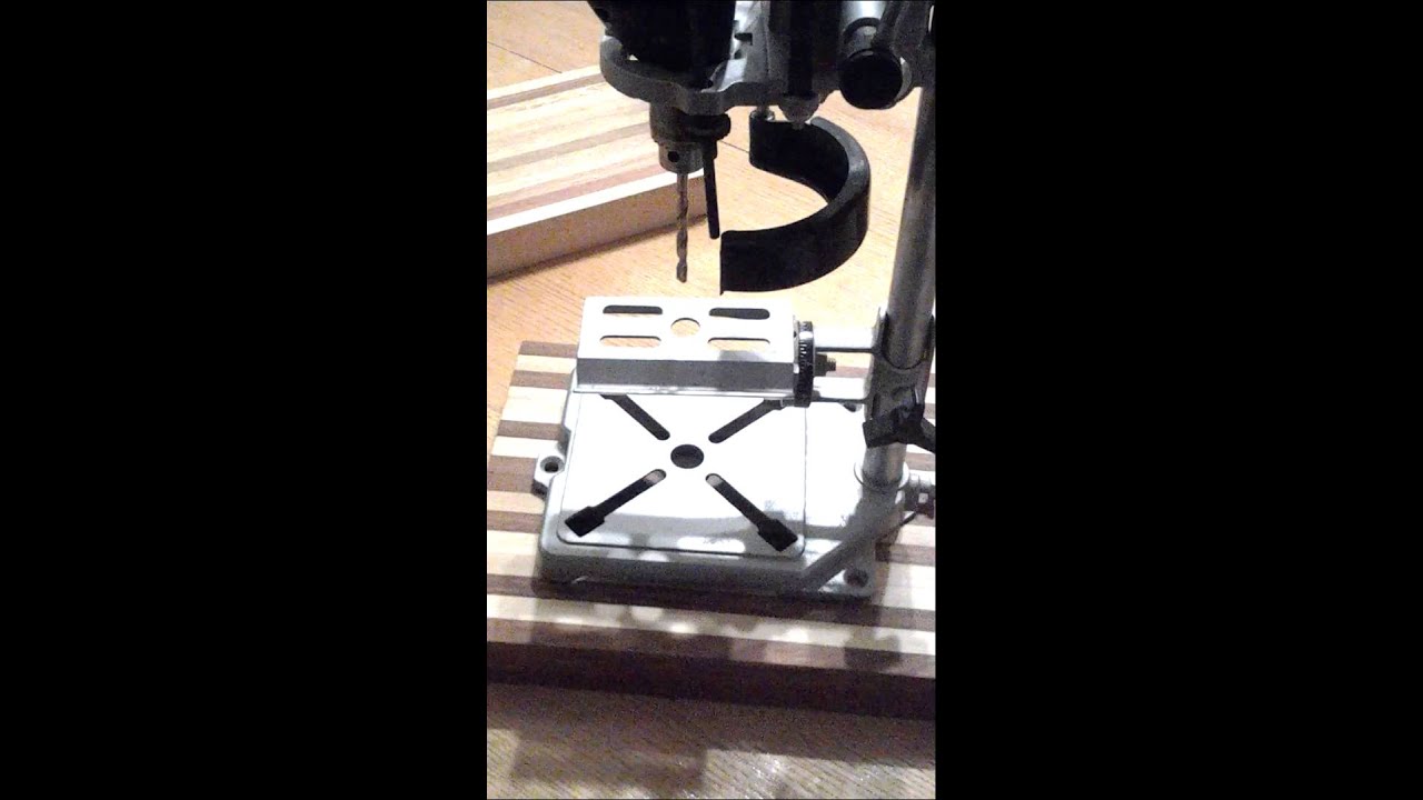 Oxwall drill press stand - YouTube