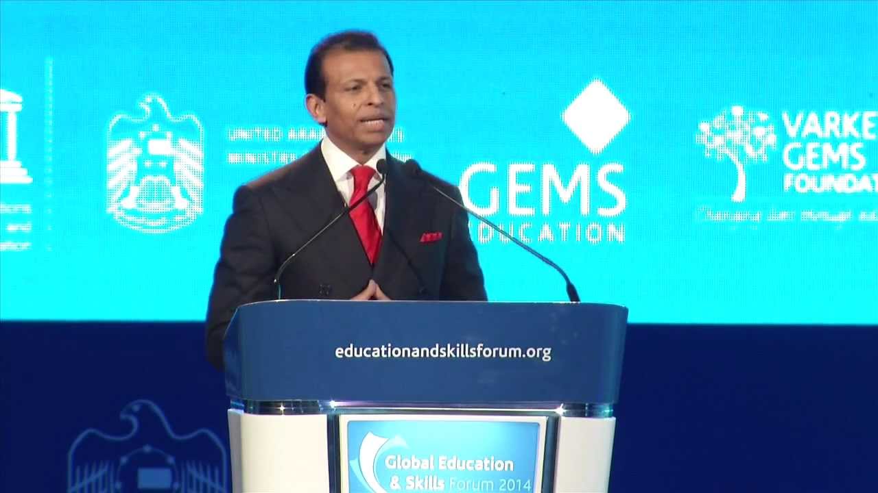 Sunny Varkey launches the Global Teacher Prize - YouTube