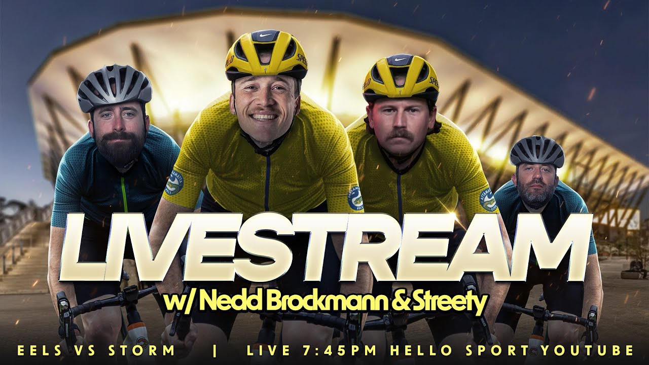 Hello Sport Live: Eels vs Storm ft Nedd Brockmann & Streety - YouTube