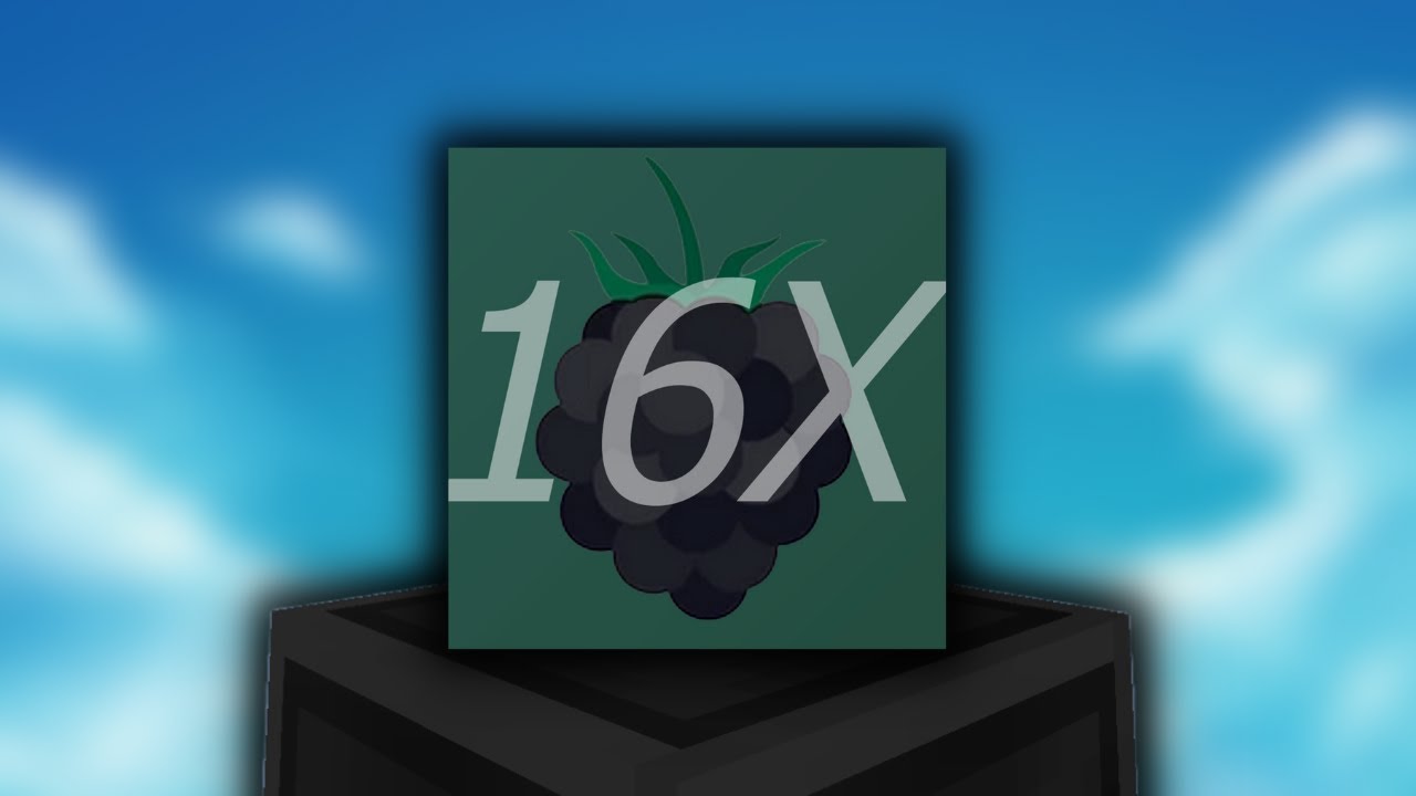 Blackberry 16x // Pack Showcase - YouTube