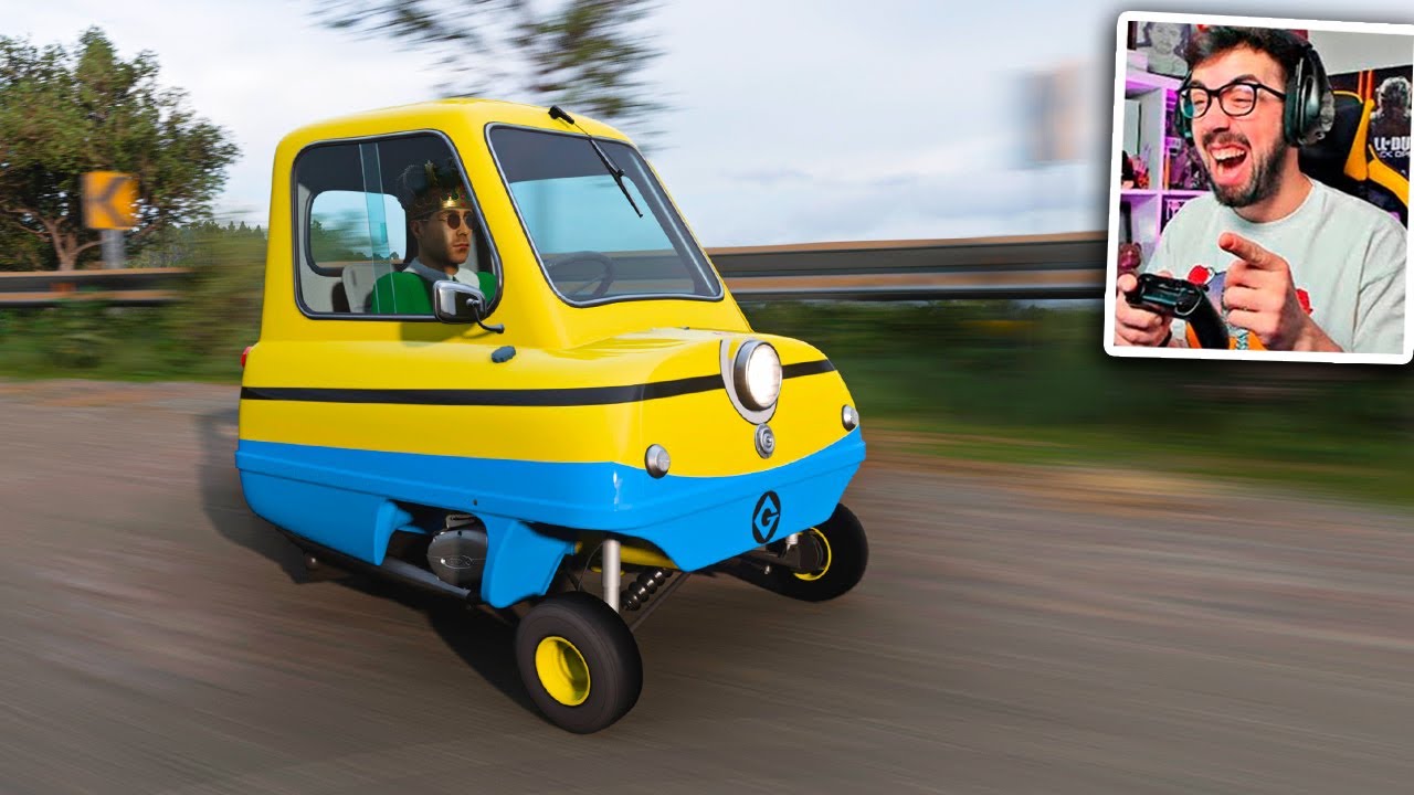 😂 ESTE ES EL COCHE MÁS PEQUEÑO de FORZA HORIZON 5 😂 - YouTube