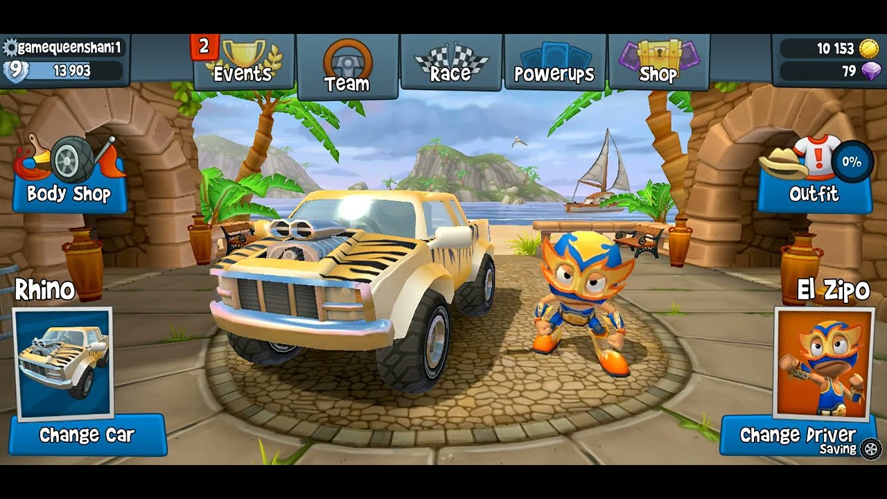 Beach Buggy Racing 2 Unlock Character | El Zipo Unlock | New Character ...