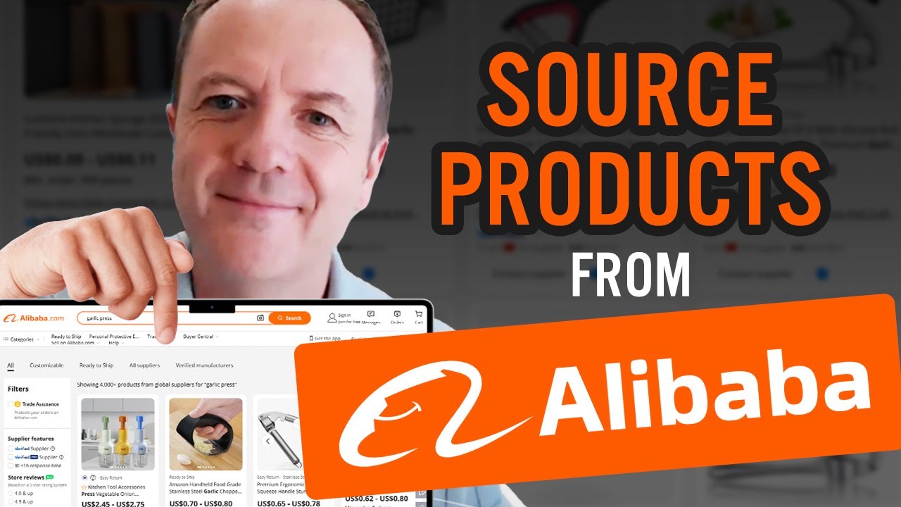 How to Source Products on Alibaba - YouTube