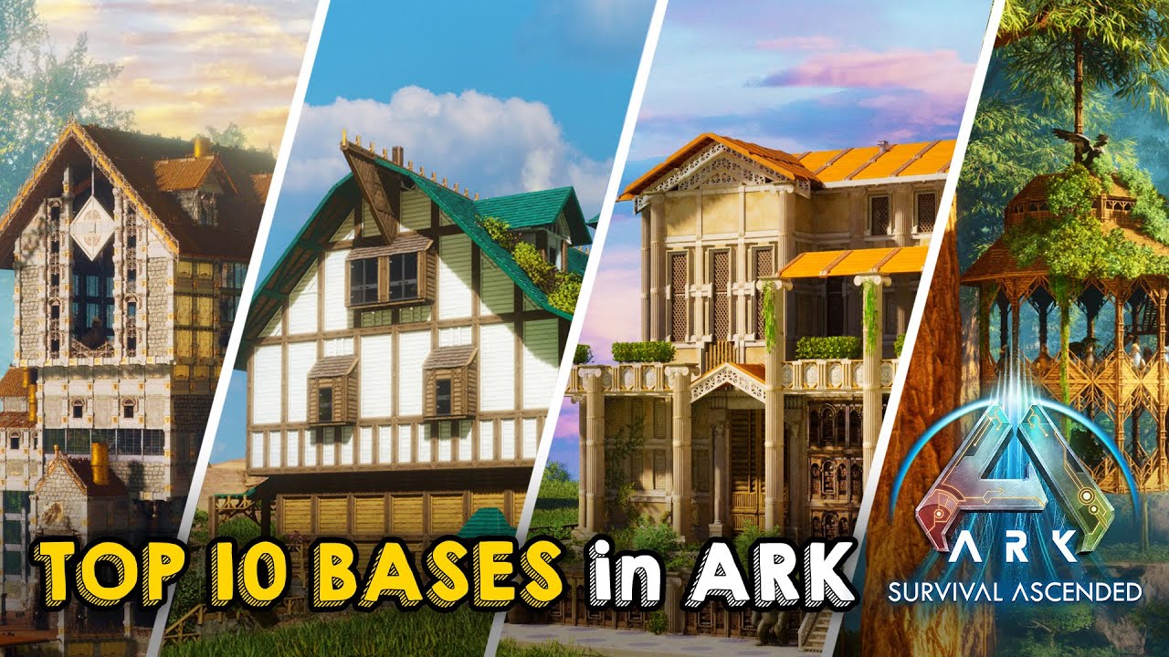 Top 10 All-in-One Base Ideas | ARK: Survival Ascended - YouTube
