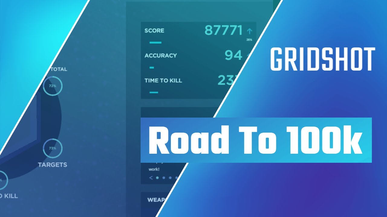 AimLabs Training! Road to 100k On GridShot | Yino - YouTube