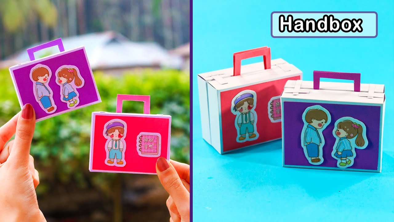 Simple Hand boxes Crafts Making Instructions and Ideas - DIY Crafts for ...