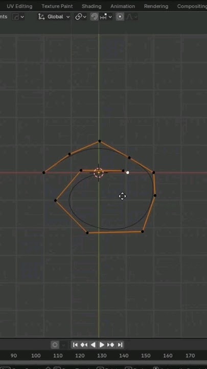 Curve modelling tricks in blender! #blendertips #3dart #shorts - YouTube