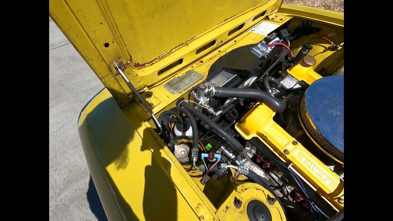 1973 Triumph Stag Radiator and AC Upgrades - YouTube