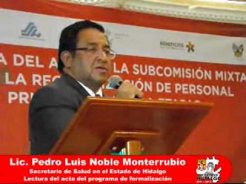 Lic. Pedro Luis Noble Monterrubio - YouTube