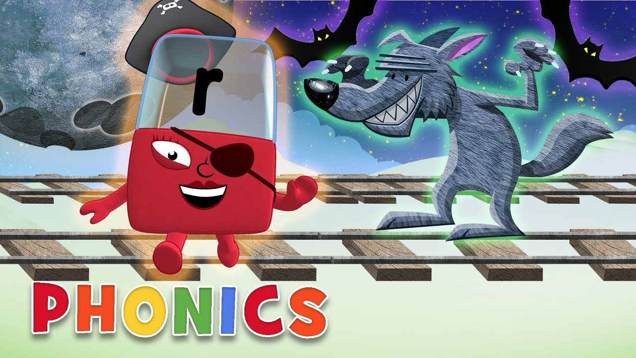 Phonics - Learn to Read | A Howl in The Night | Alphablocks | # ...