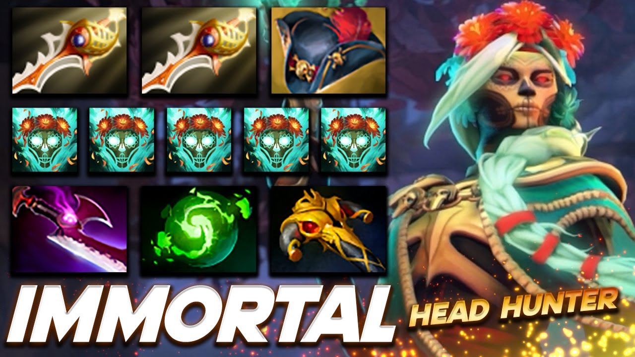 Muerta Immortal Head Hunter - Dota 2 Pro Gameplay [Watch & Learn] - YouTube