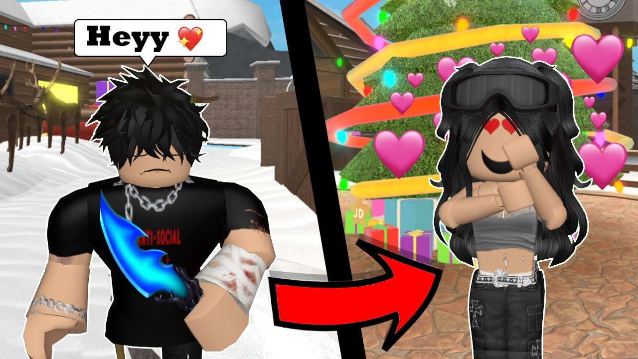 Playing MM2 as Slender Social Experiment (Funny Moments) - YouTube