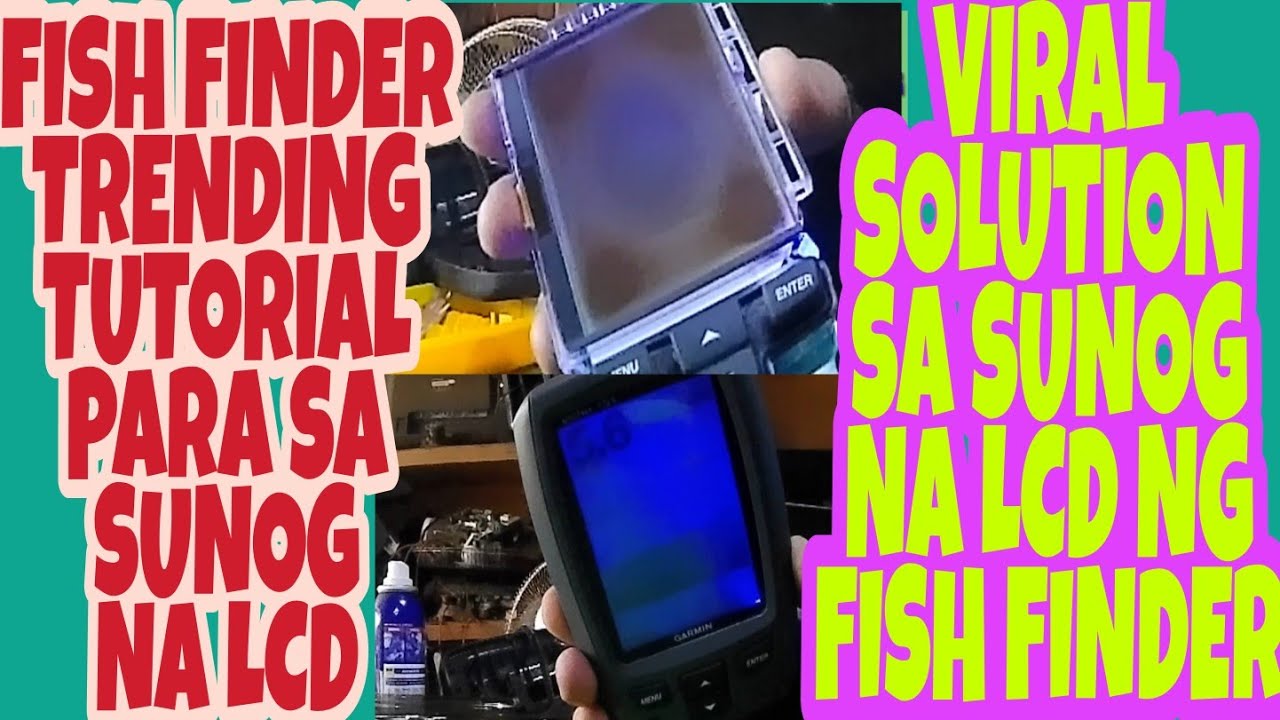 #VLOG035TRENDING SULOTION SA FISH FINDER NA SUNOG ANG LCD.. - YouTube