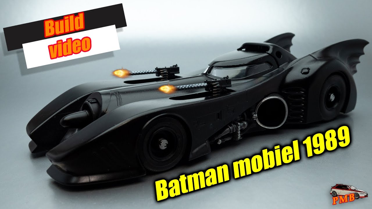 Building the Epic 1989 Batmobile Model Kit - Step-by-Step Assembly ...