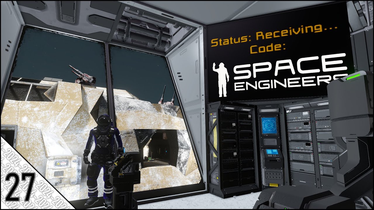 Space Engineers Survival (Episode 27) - I Built a Custom Relay System ...