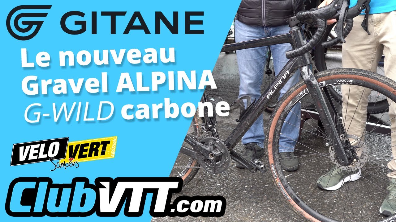 Gitane Gravel G-Wild ALPINA CARBON, le gravel Gitane conçu pour le ...