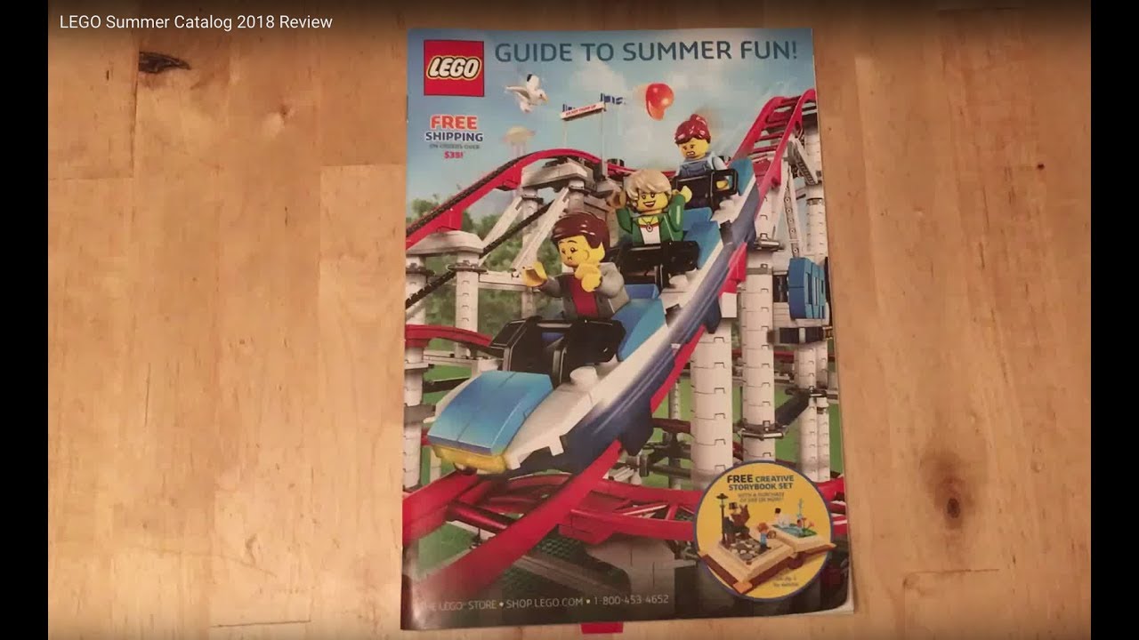 LEGO Summer Catalog 2018 Review - YouTube