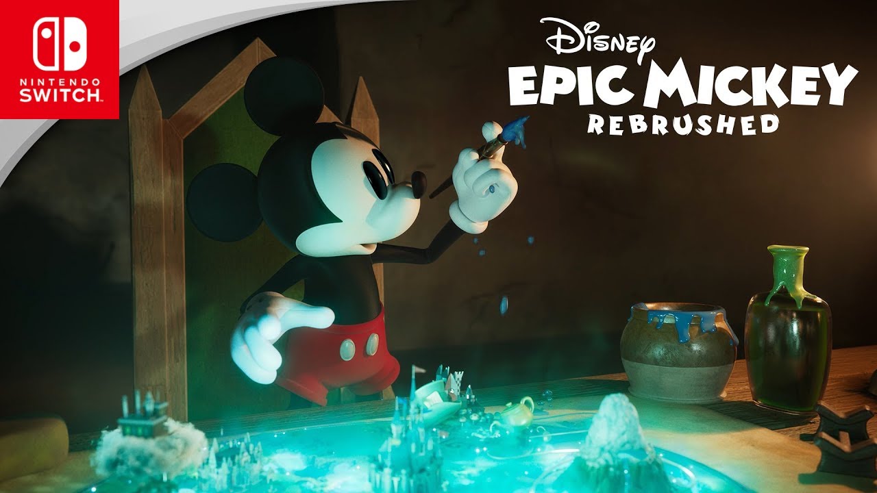Disney Epic Mickey Rebrushed Nintendo Switch Gameplay - YouTube
