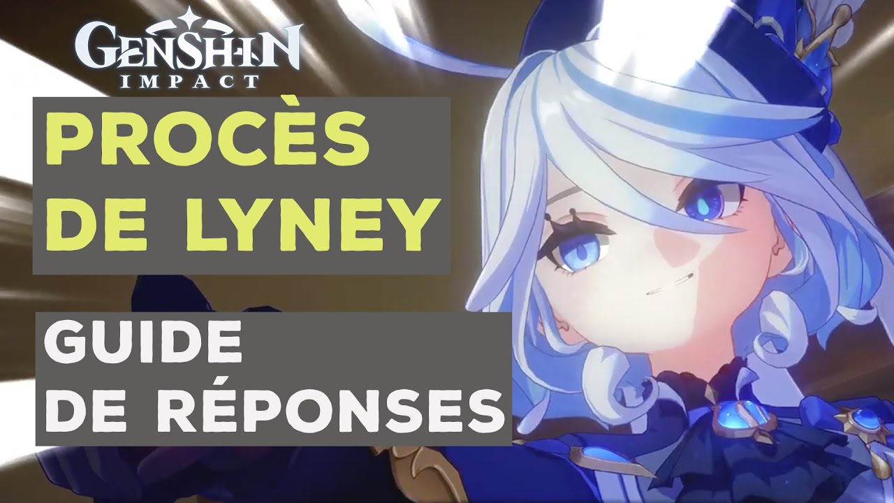 Lyney Trial Answers guide || Procès de Lyney réponse guide || Archon ...