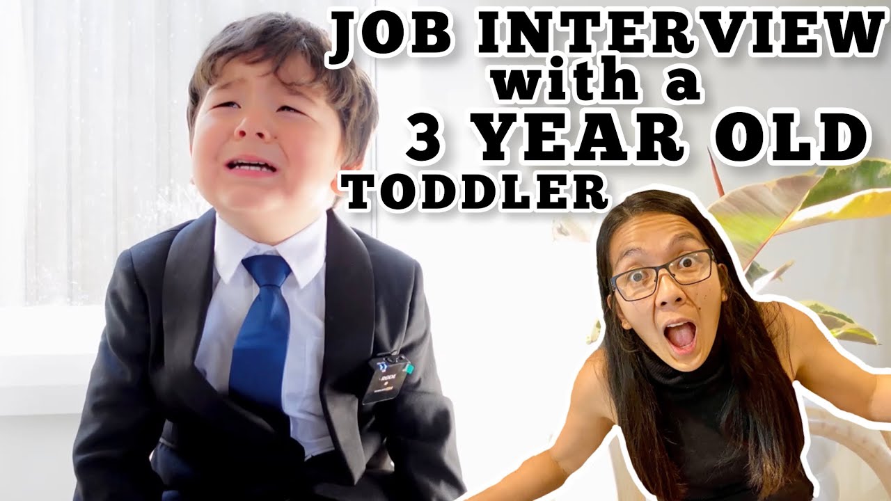 This 3 year old kid has the funniest answers for a job interview!!! It ...