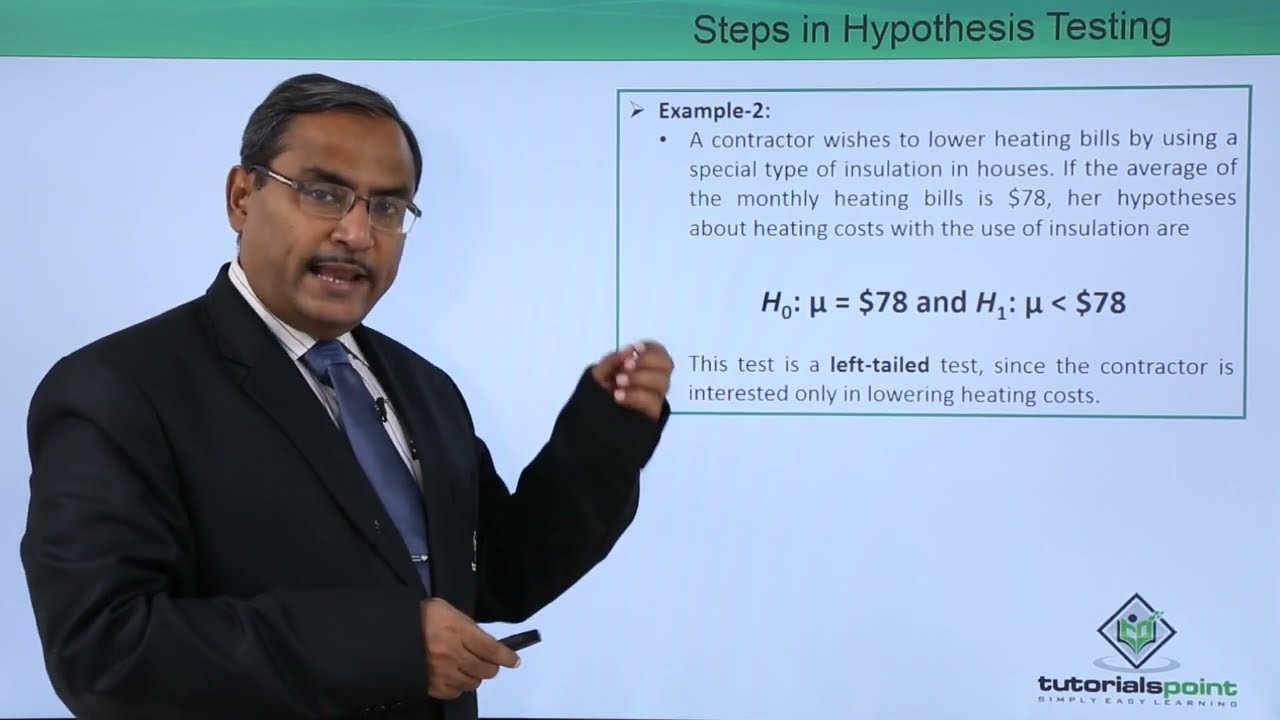 Machine Learning - Steps in Hypothesis Testing - Traditional Method ...