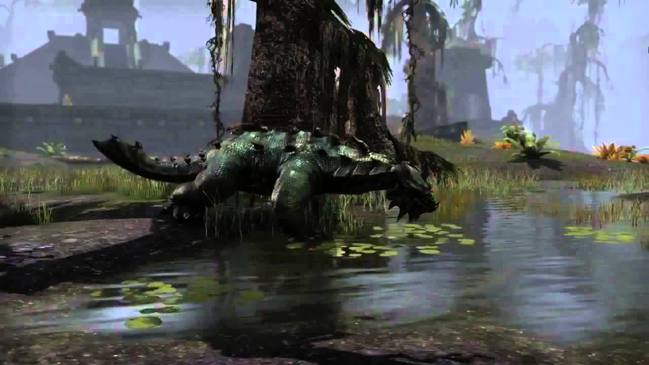 The Elder Scrolls Online - Gegner Trailer Das Wamasu Monster - YouTube