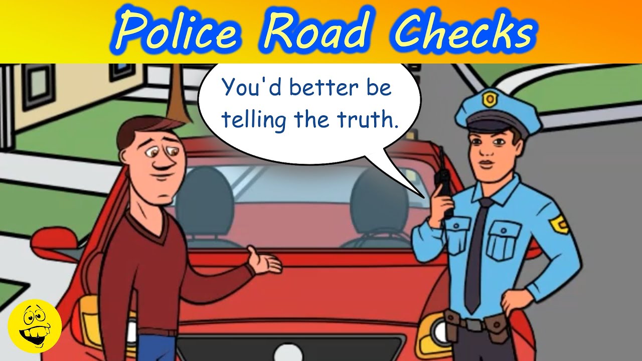 Funny Joke: The police officer is shocked when he stops the driver ...