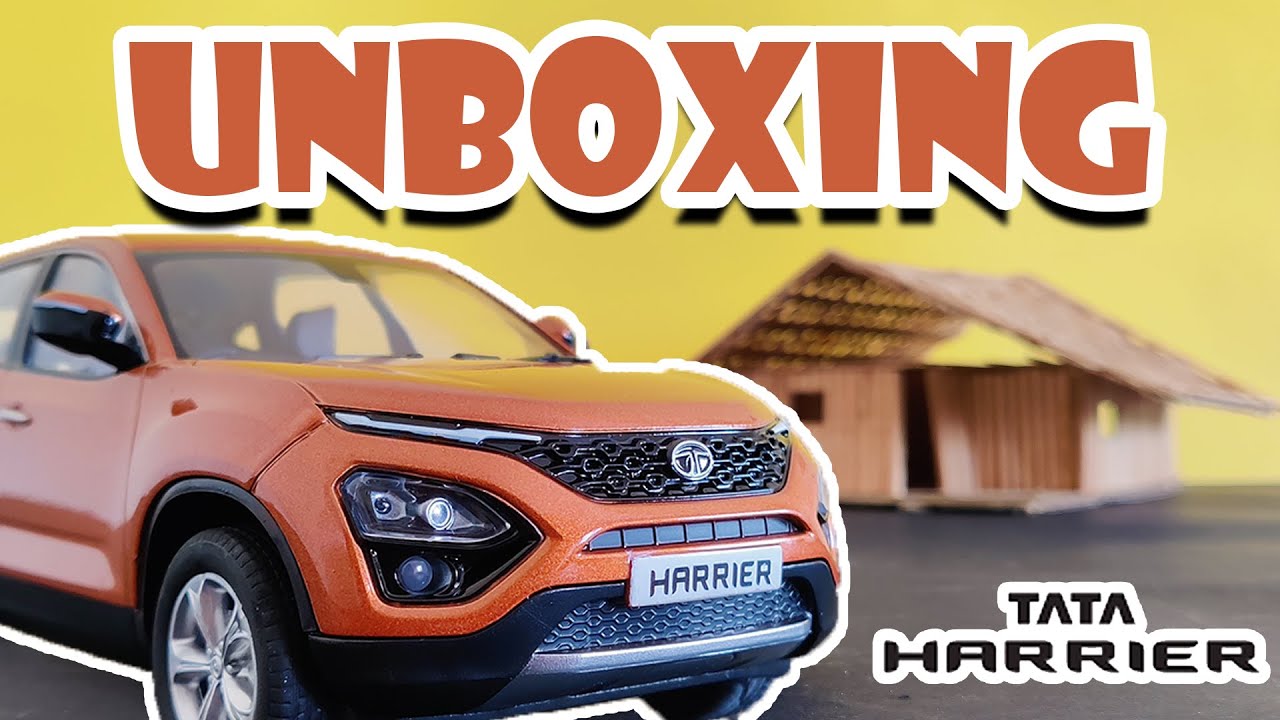 Unboxing Tata Harrier 2018 || 1:20 || Tata Official Merchandise # ...