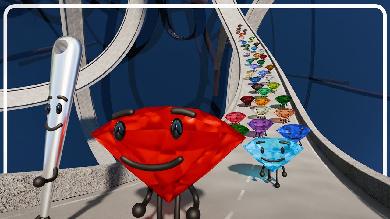 My 3D Scene from BFDIA 13: Well, Look Who It Is! (normal speed) - YouTube